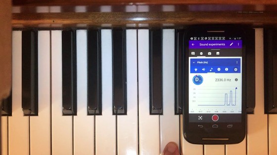 Exploring Pitch with a Sensor App | Science Buddies Blog