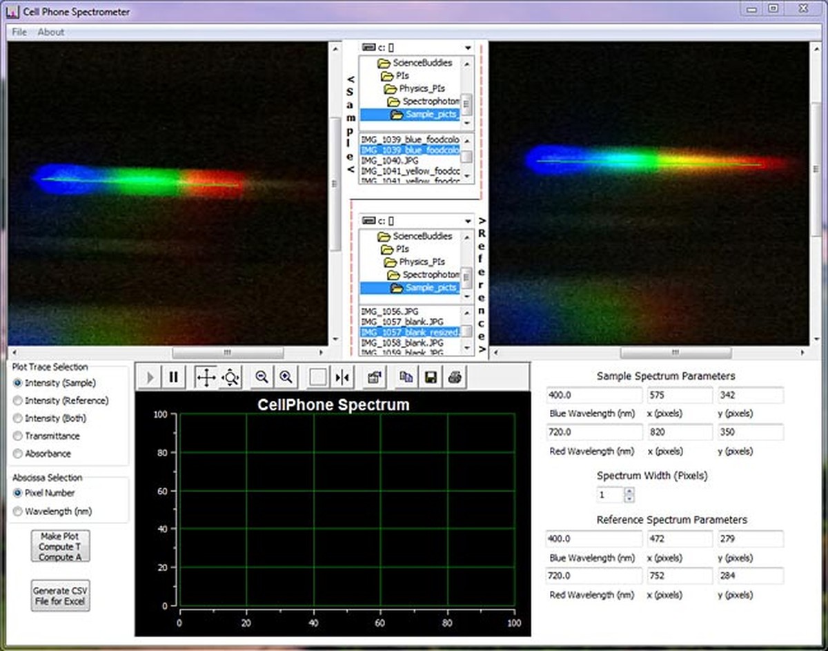 Making a Cell Phone Spectrophotometer | Science Project