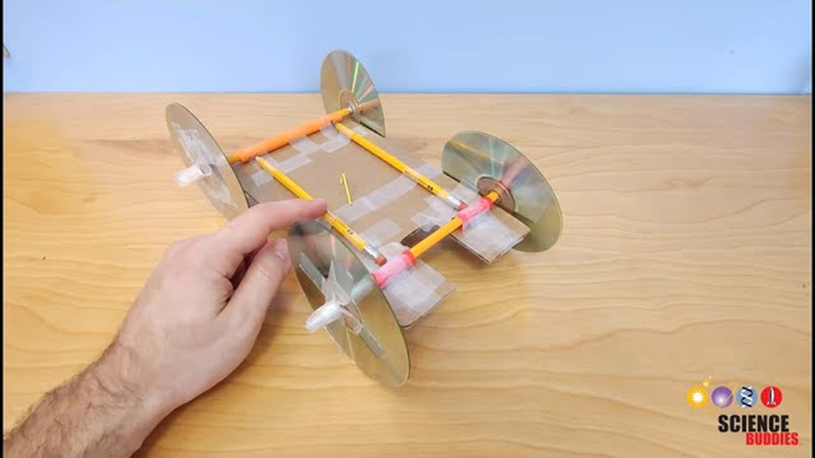 Make a Rubber Band-Powered Car | Science Project