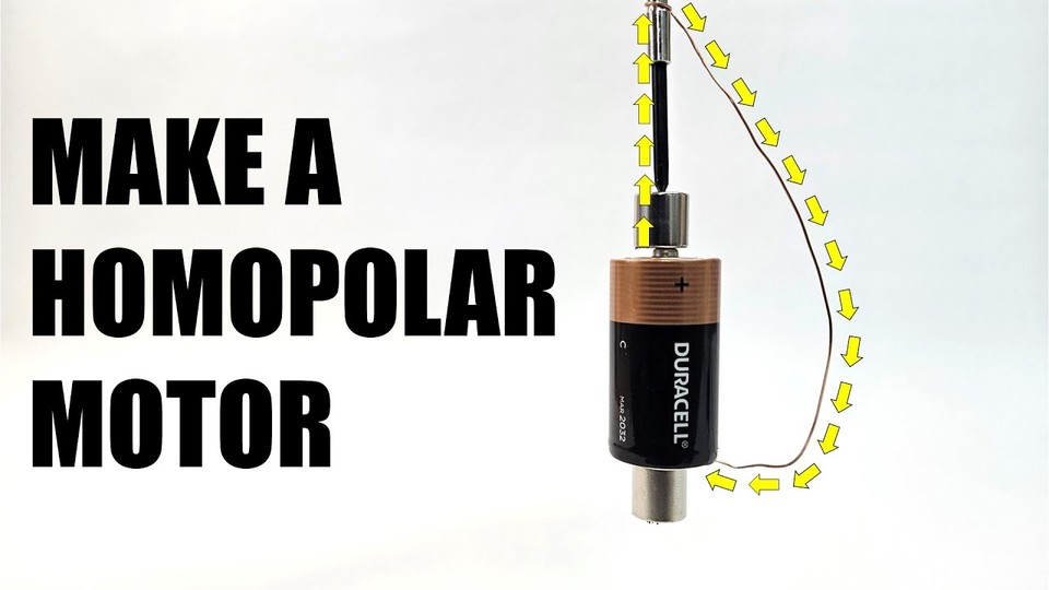 Use Super-strong Magnets to Make a Simple Motor | Science Project