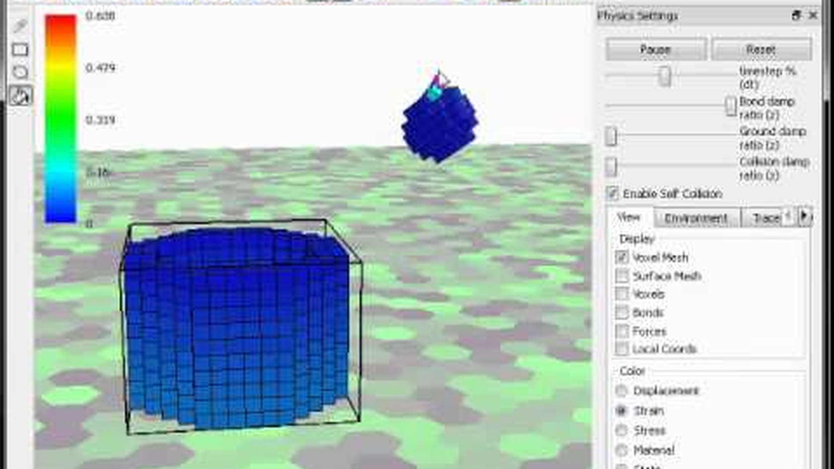 Squishy Robot Simulator: Physics Settings | Science Project
