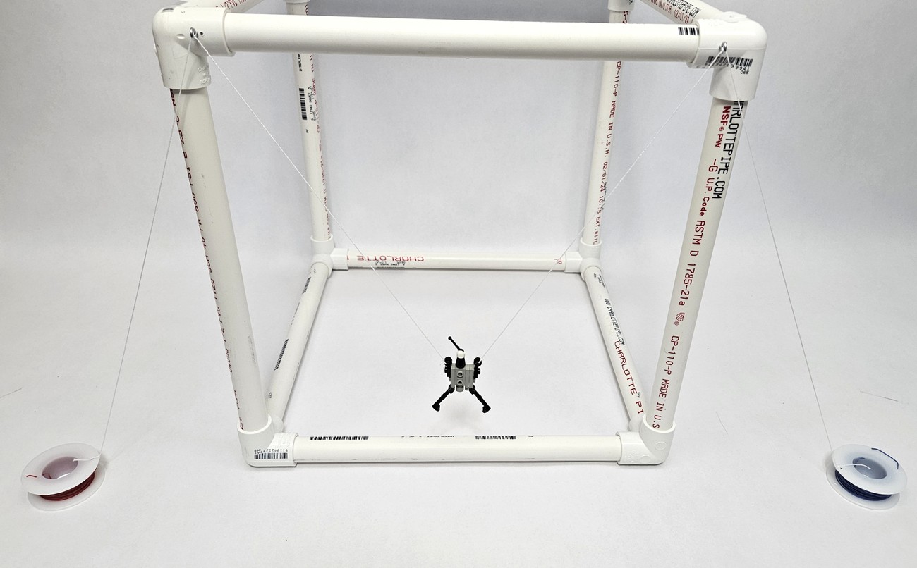 Cable-Driven Spacecraft Motion Simulator with PVC Pipe | Science Project