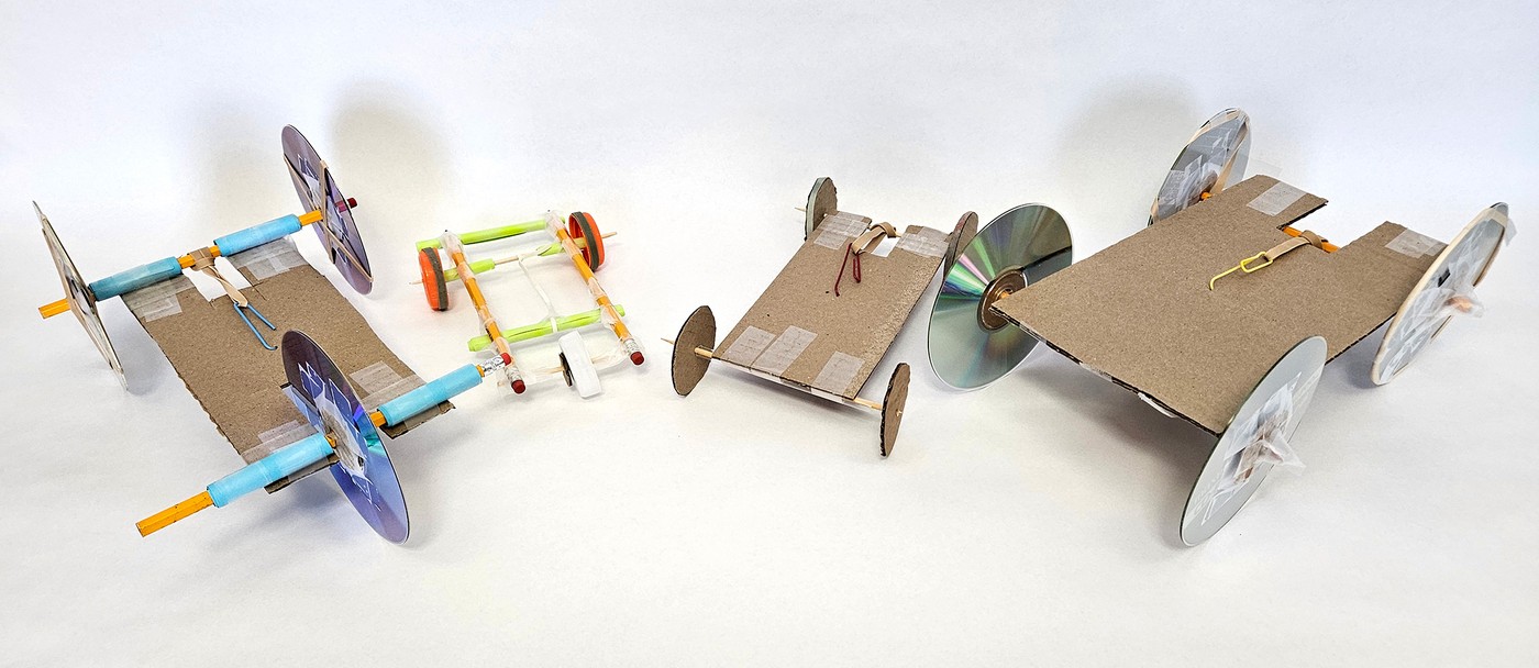 Make a Rubber Band-Powered Car | Science Project