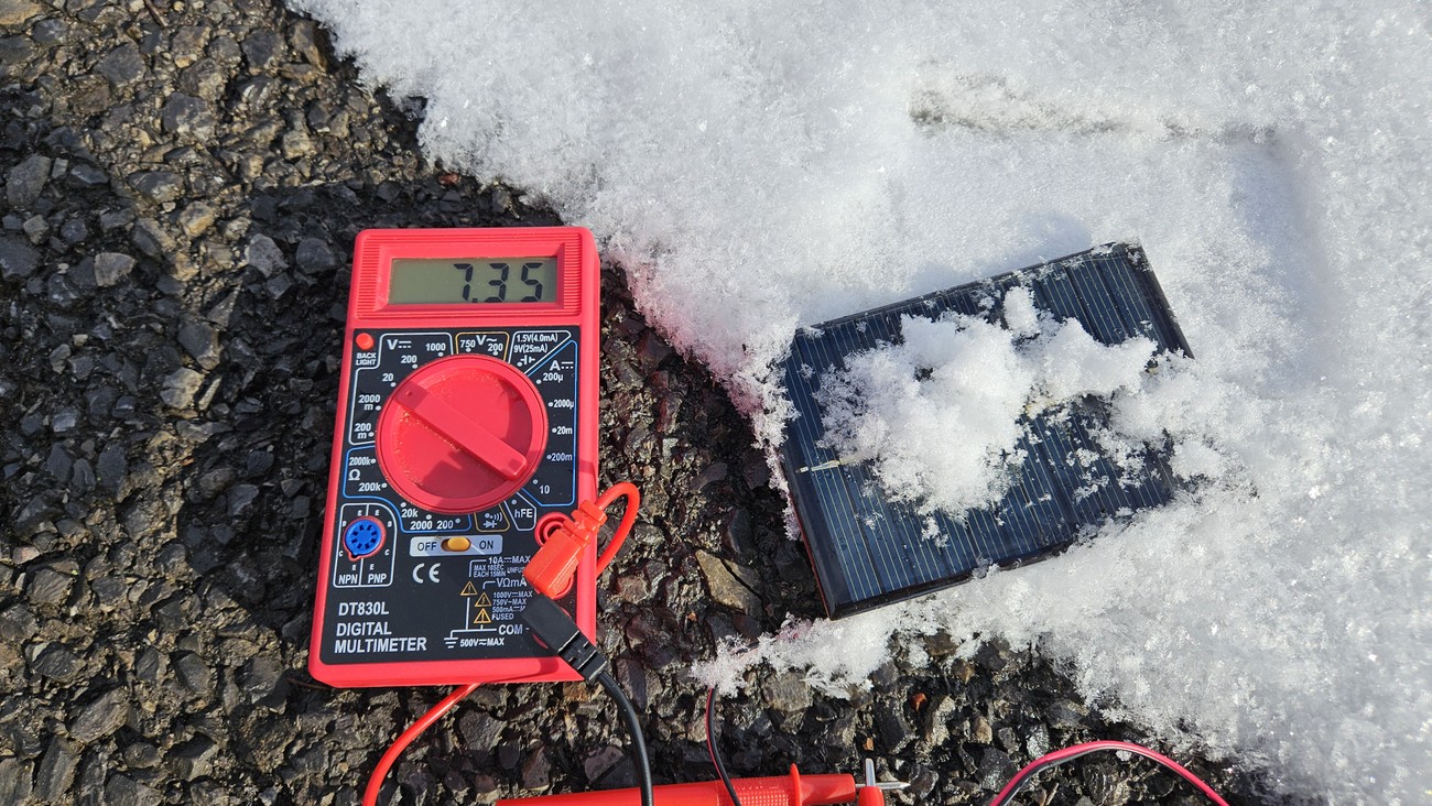 How Does Snow Cover Affect Solar Panel Power Output? | Science Project