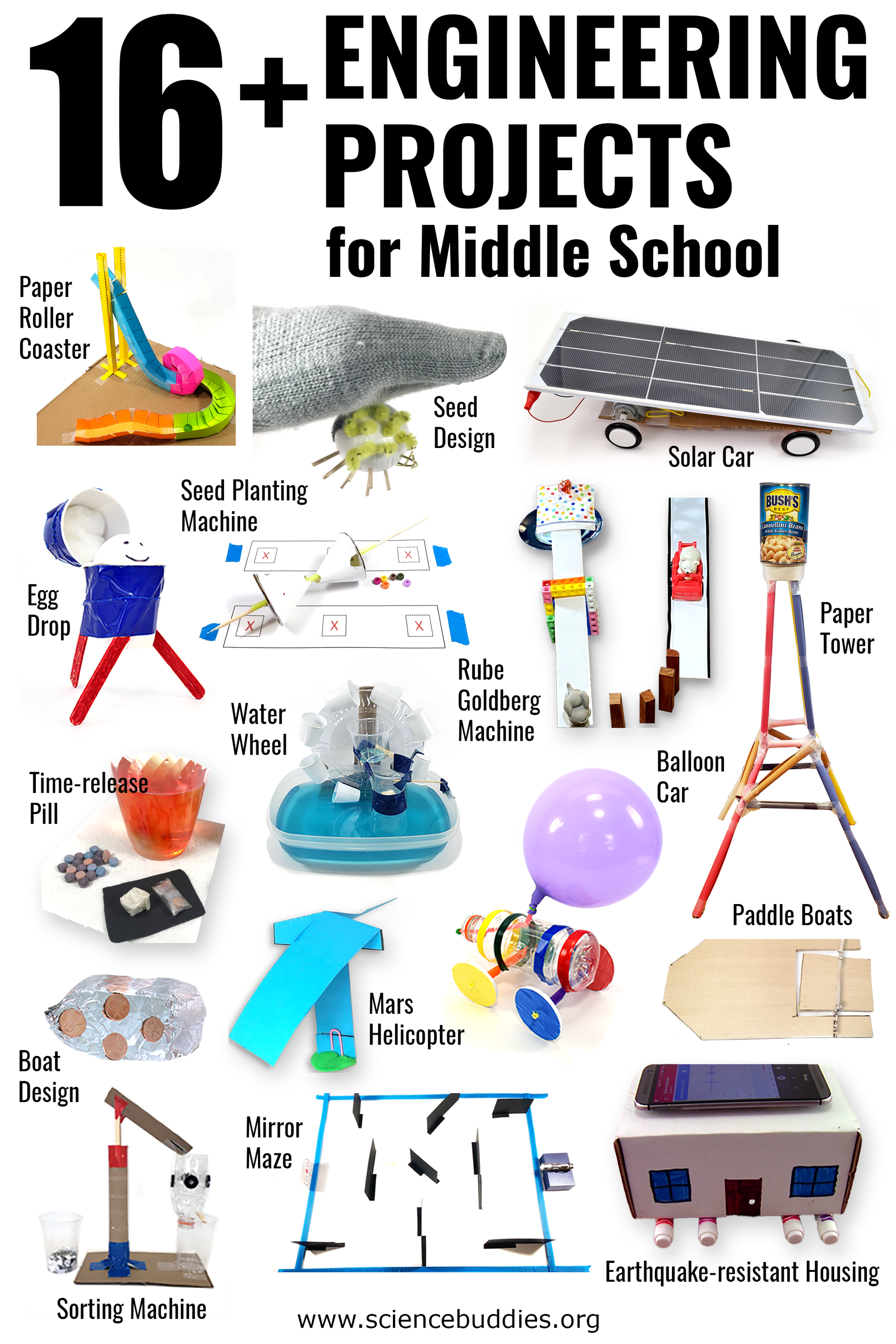 16+ Engineering Challenges for Middle School | Science Buddies Blog