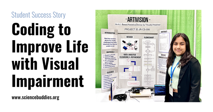 Middle School Student Codes to Improve Life with Visual Impairment ...