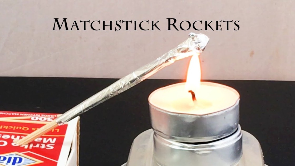 Explore Matchstick Rockets | STEM Activity
