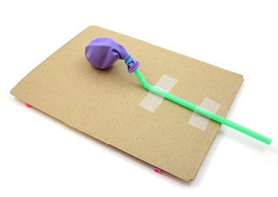 Make a Balloon Powered Car | Science Project