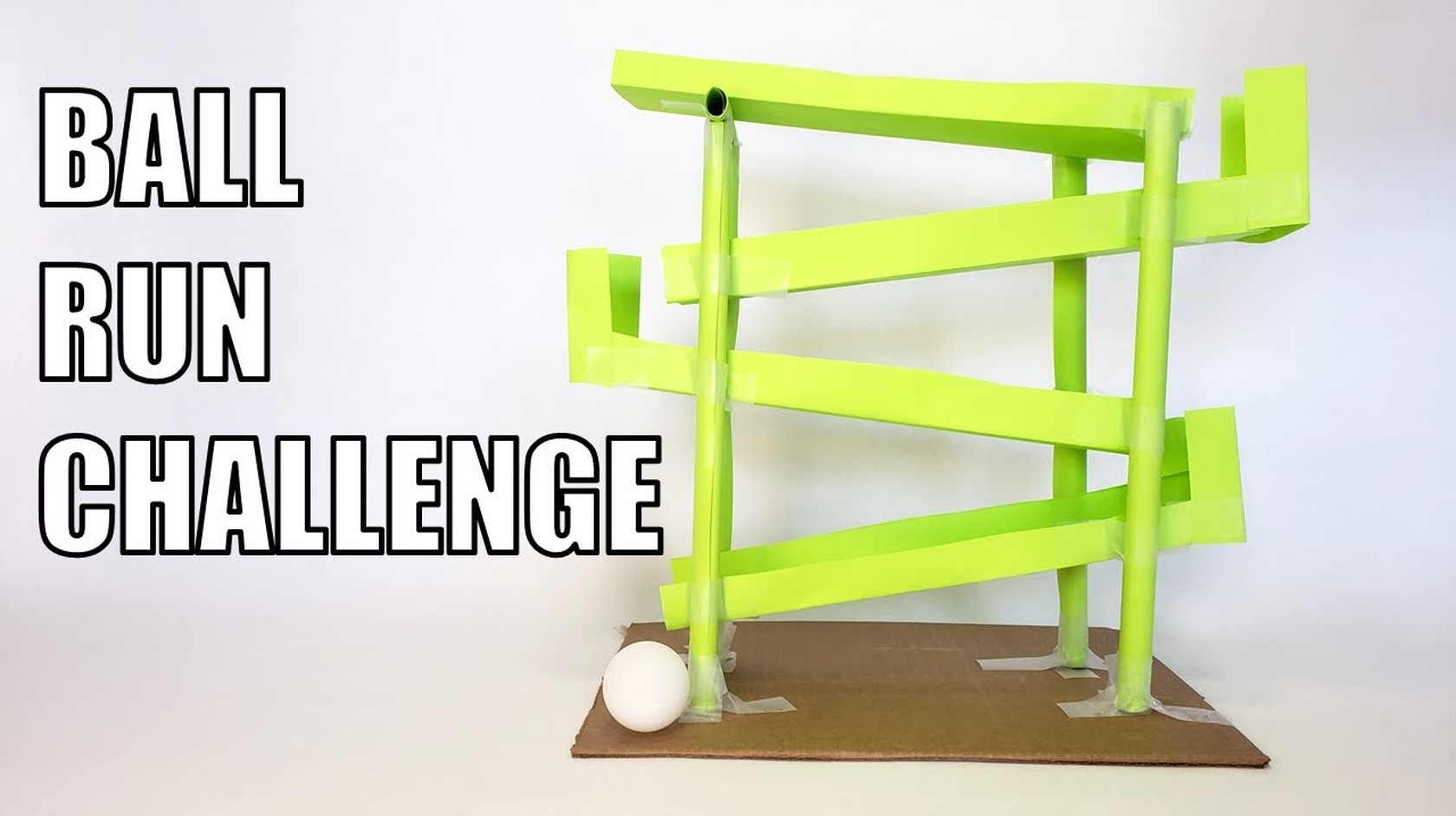 2022 Paper Ball Run Challenge | Science Project