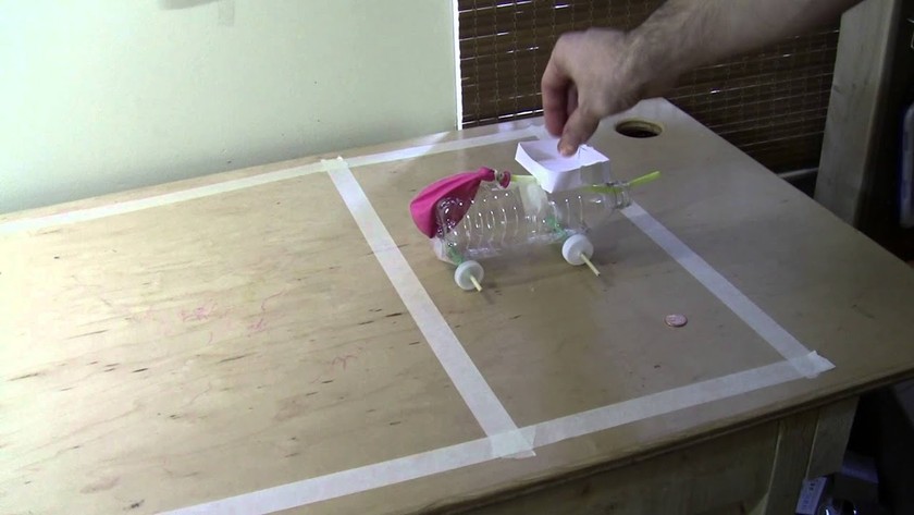 Make a Balloon Powered Car | Science Project