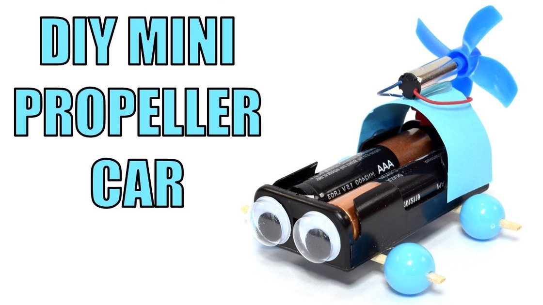 DIY Mini Propeller Car | STEM Activity