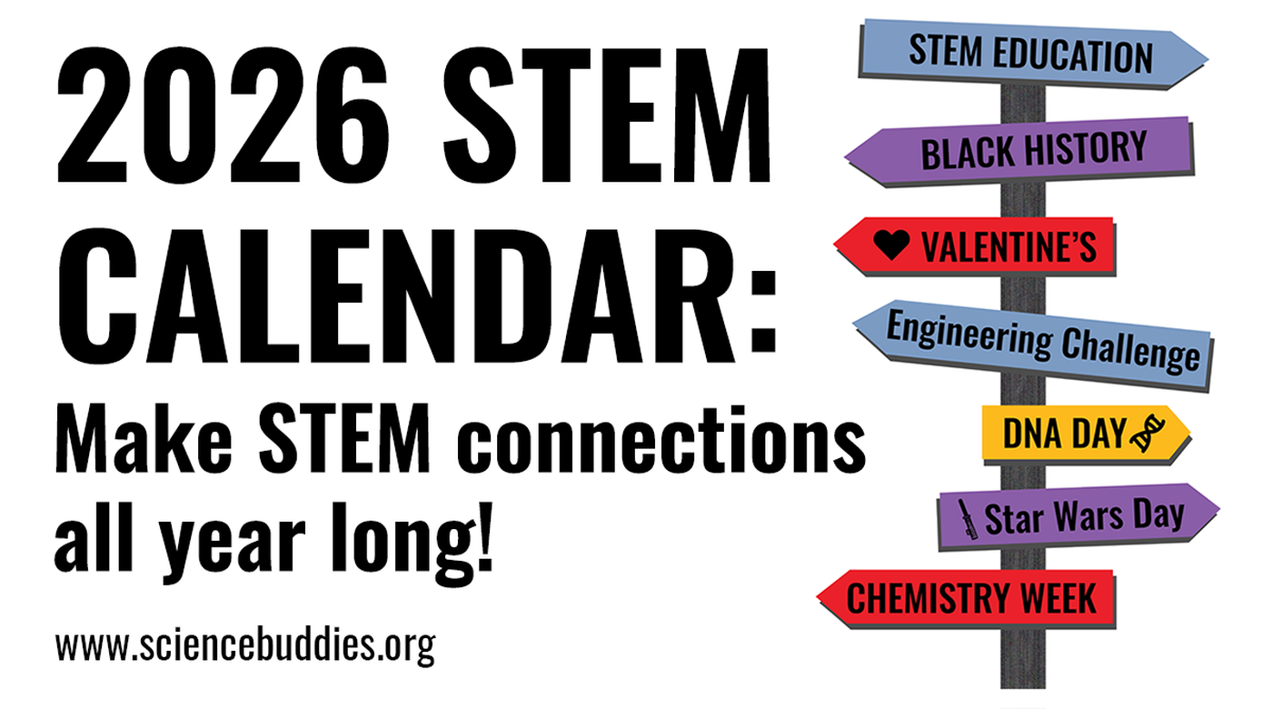 STEM Calendar for Educators: Month by Month STEM Projects | Science ...