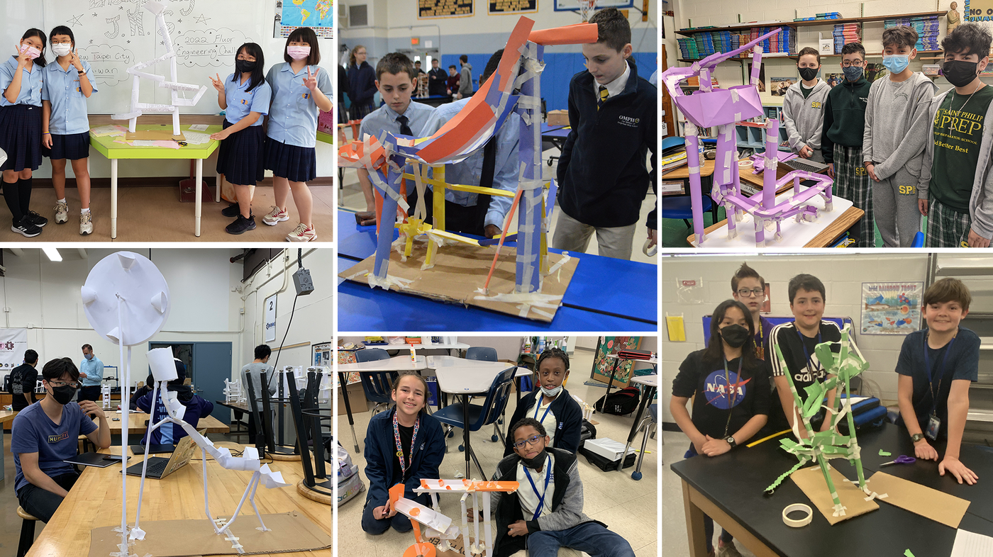 Eighth Annual Fluor Challenge a Paper Ball Run Success | Science ...